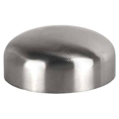 Cap 16W 2" finish #4 SS316