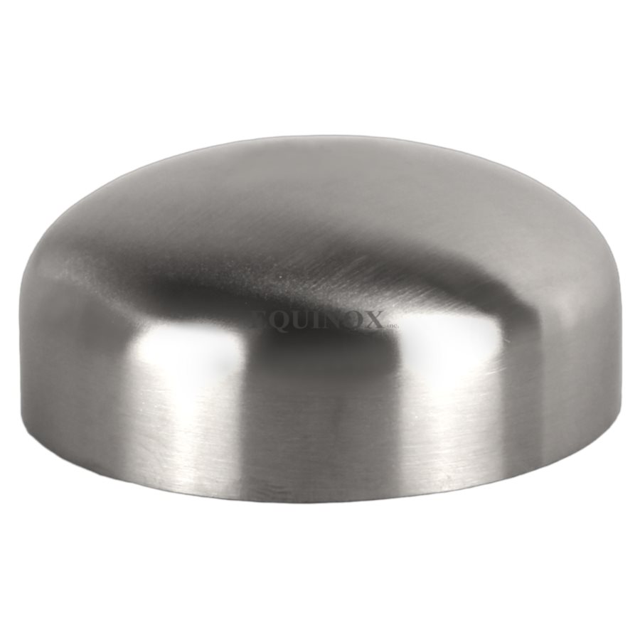 Domed head for tank 500 mm (19.92'') OD x 3 mm thk x 150 mm SS316 240grit