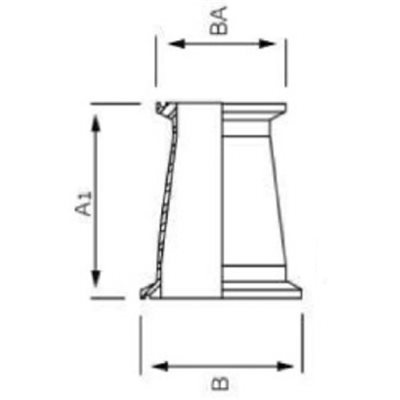 Réduit concentrique Clamp