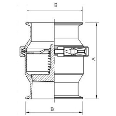 Check Valve Tri-Clamp