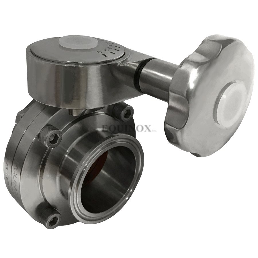 Butterfly Valve Micrometric Handle TC