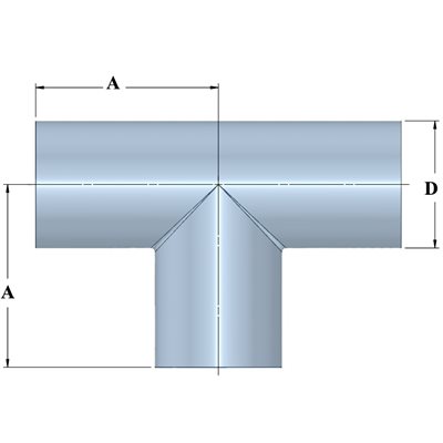 Tee Orbital Butt Weld