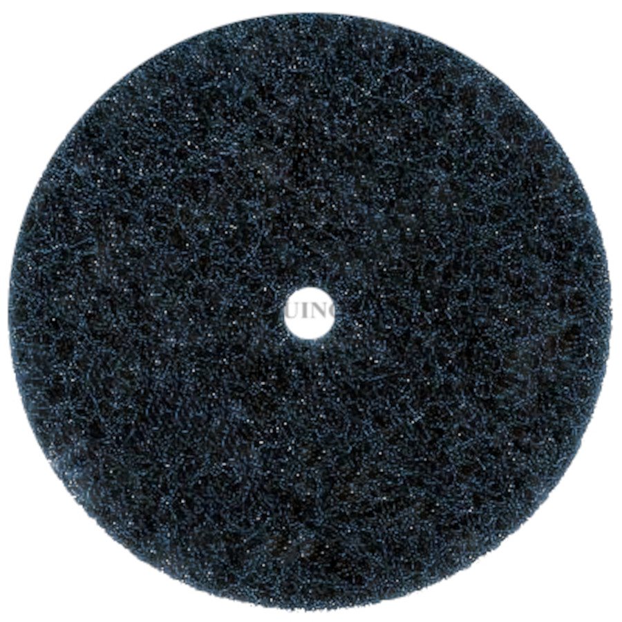 Disc Buff & Blend Plain 6 x 1 / 2 blue wheel